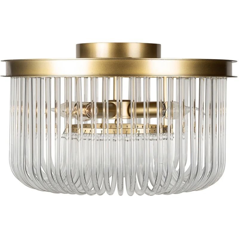 Jaydi Brushed Gold Ceiling Light - 45cm – The Elms Home & Living