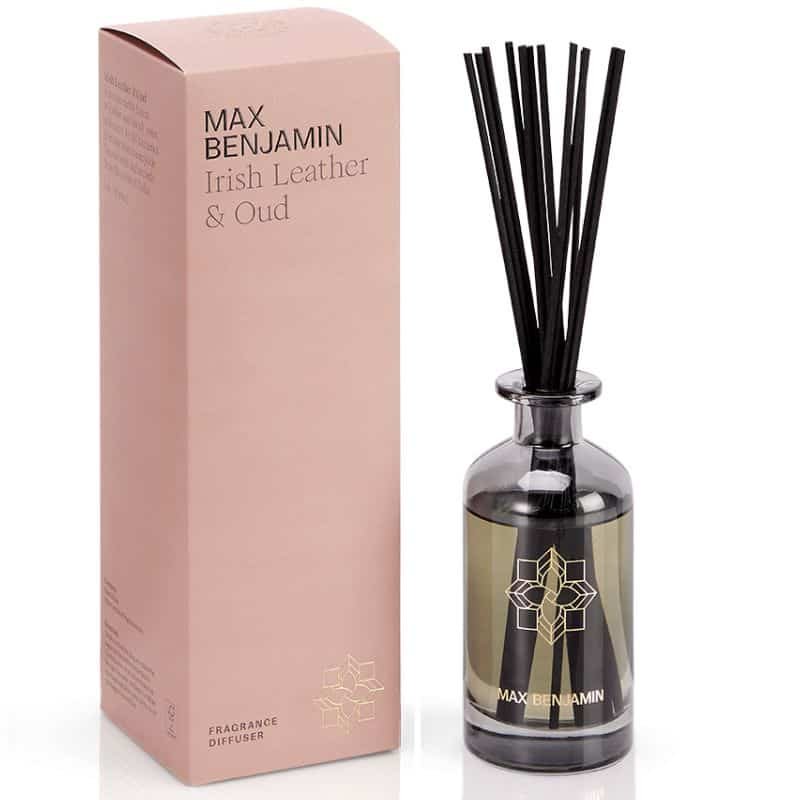 Max Benjamin Diffuser - Irish Leather & Oud - 150ml – The Elms Home ...