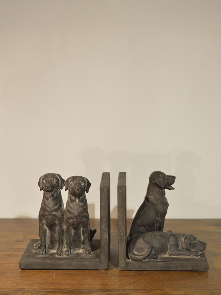 Standing/Sitting Dog Bookends – The Elms Home & Living